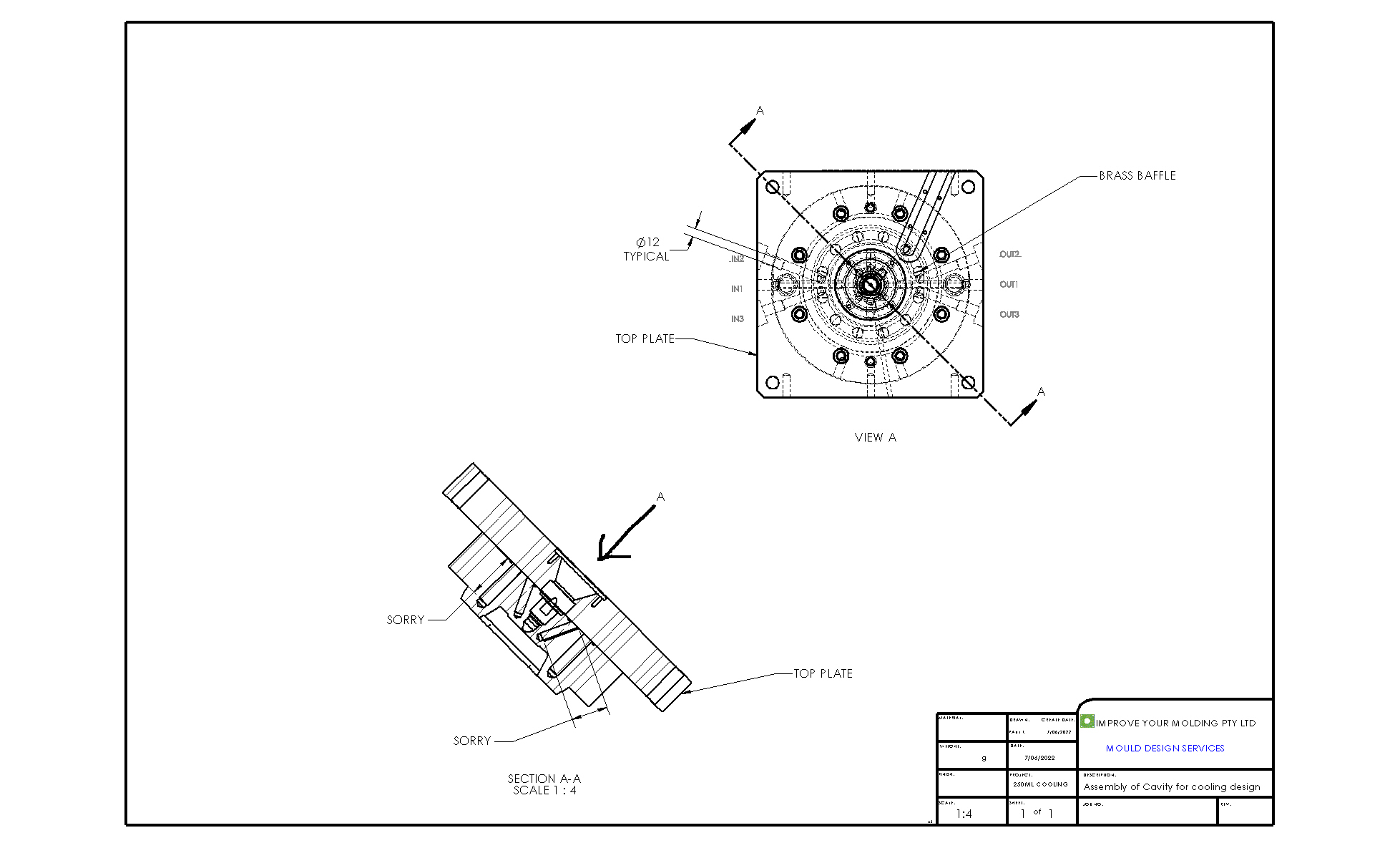 3 Plate Mold Design For Injection Molding